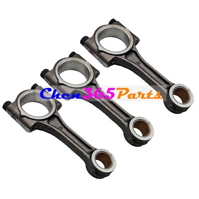 New 3 pcs Connecting Rod 15694-22010 for Kubota D650 D750 D850 D950 ...
