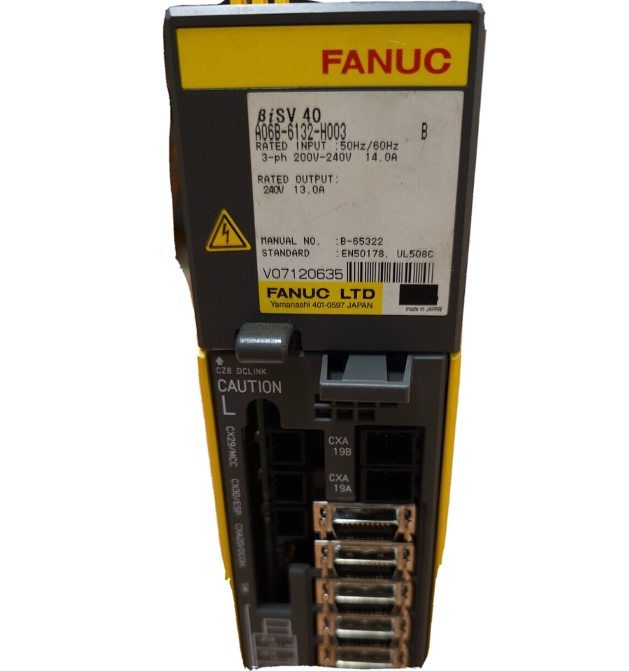 FANUC A06B-6132-H003 SERVO AMPLIFIER FULLY REFURBISHED!!! EXCHANGE ONLY ...