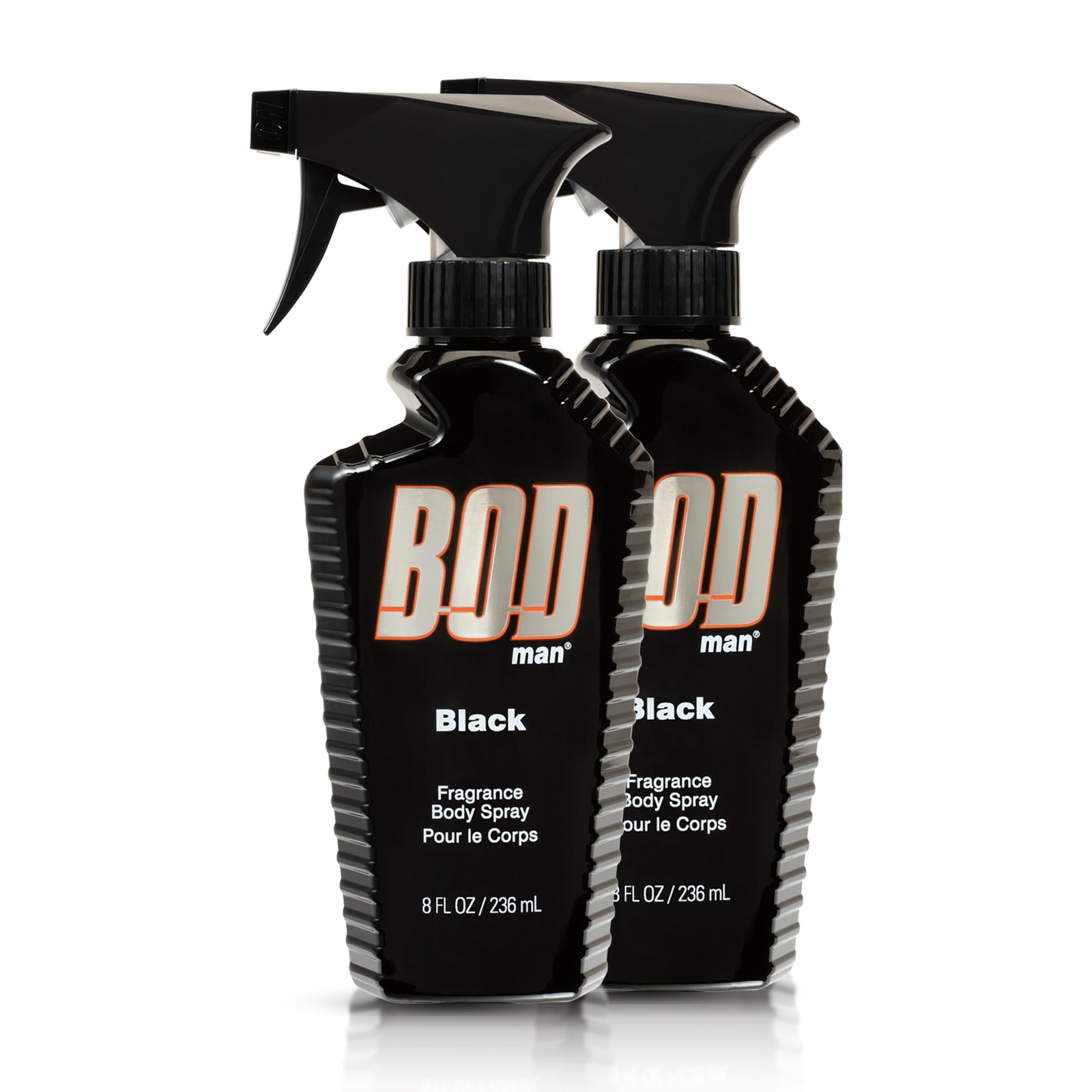 BOD Man Fragrance Body Spray, Black, 8 fl oz (Pack of 2) | eBay