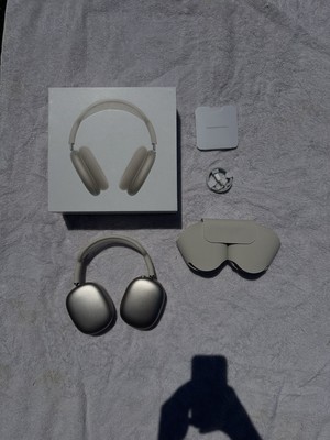AirPod Maxes High-End. One year warranty. Starlight colorway | eBay
