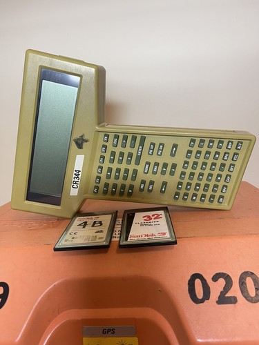 Vintage Leica SR399 Receiver + Leica CR344 Rugged Controller + Cables ...