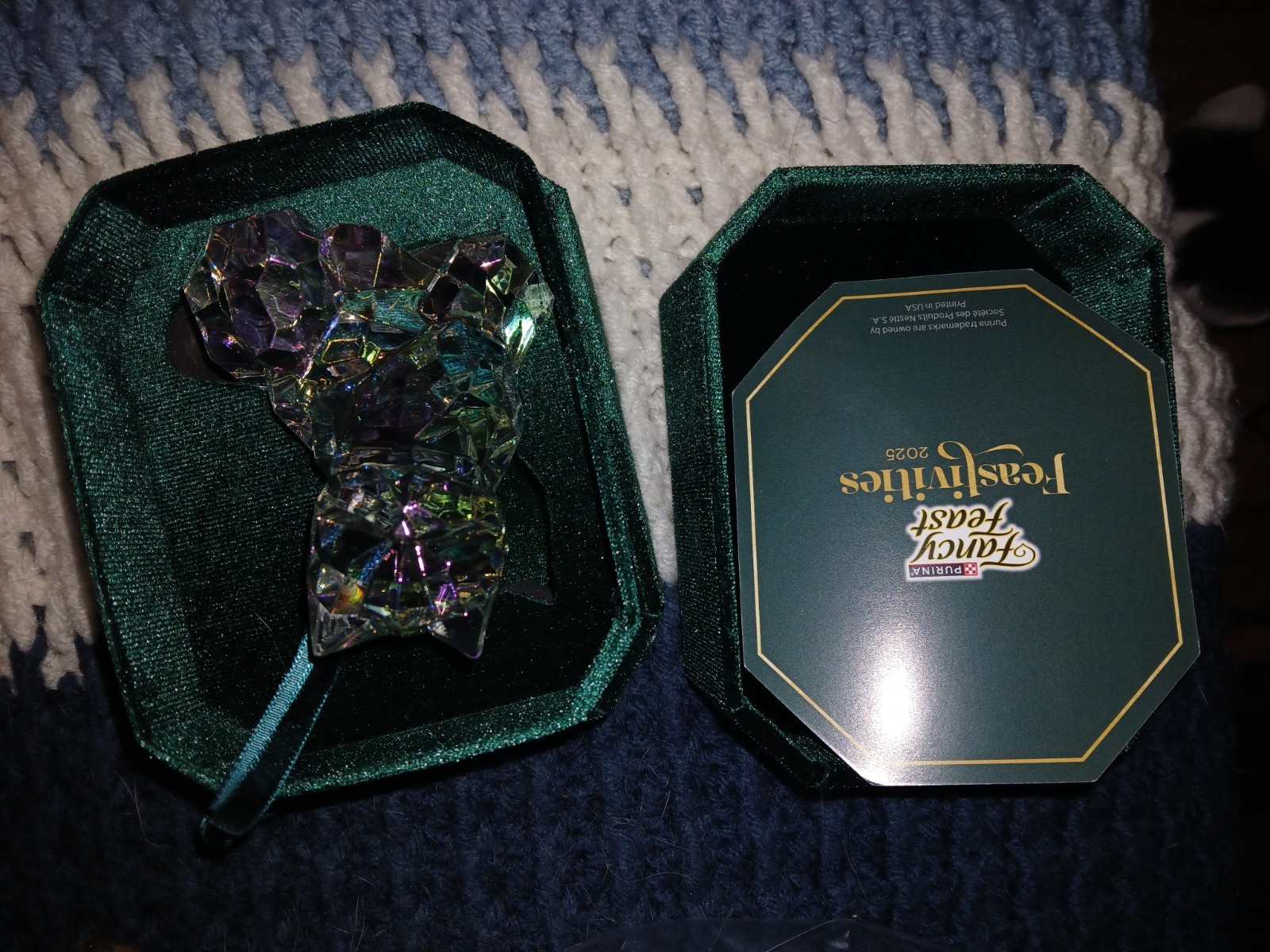 Purina Fancy Feast 2025 Feastivities Ornament Cat | eBay