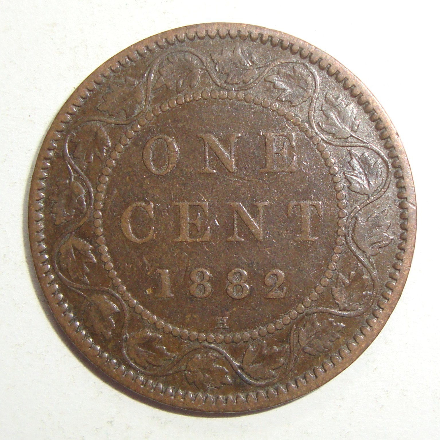 *1882 H* CANADA ONE 1 CENT VICTORIA LARGE PENNY COIN | eBay