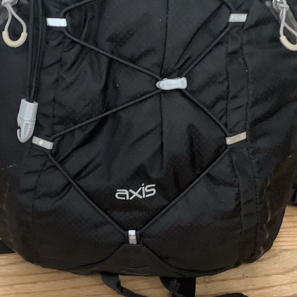 Osprey Axis Backpack Black 18L 24/Seven Series Daypack Laptop Hiking Bag Outdoor | eBay
