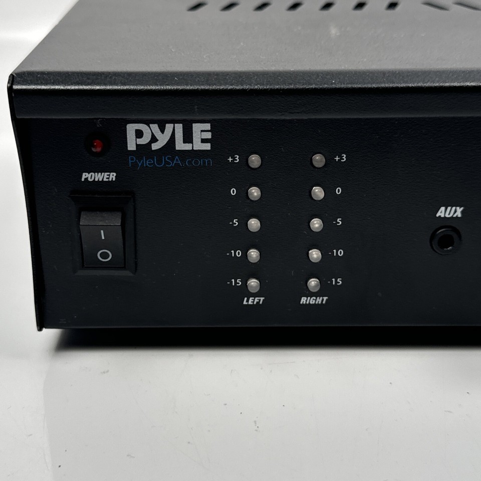 Pyle PCA4 240W 2 Channel Stereo Power Amplifier, Black | eBay