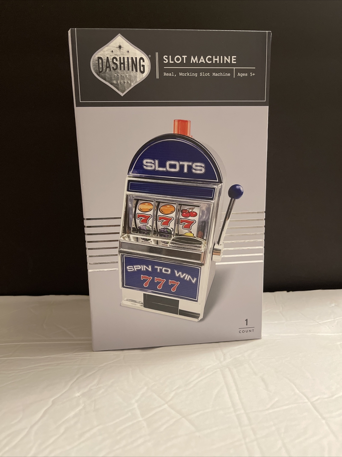 New Dashing Fine Gifts Slot Machine With Sound Flashing Light Hidden ...