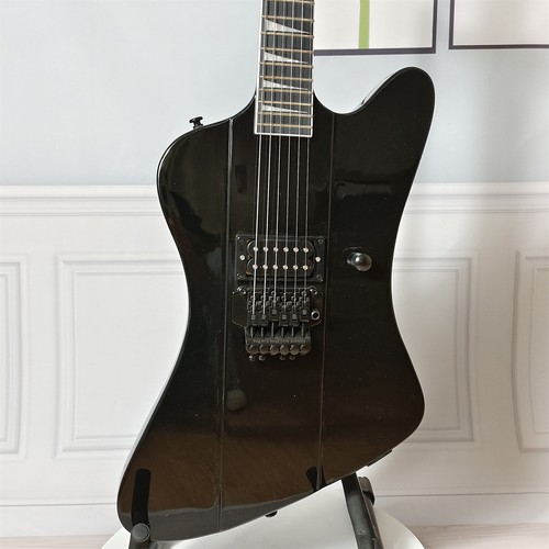 Handmade Black Robin Crosby Firebird Electric Guitar H Pickup Floyd ...