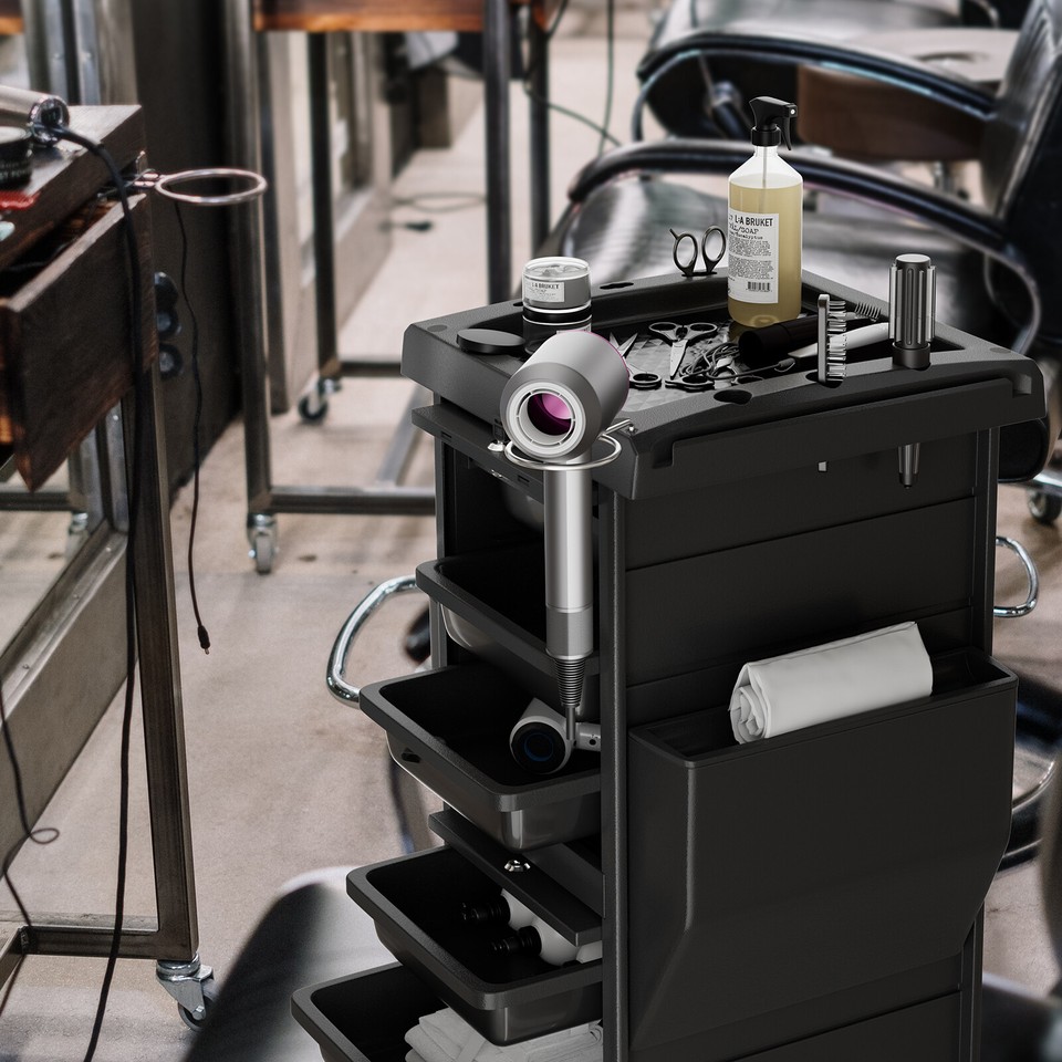 Salon Trolley Cart on Wheels 6 Drawers Rolling Hair Cart Mobile Barber ...