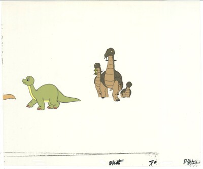 Dink the Little Dinosaur Animation Cel Ruby Spears 1989-91 B802 | eBay