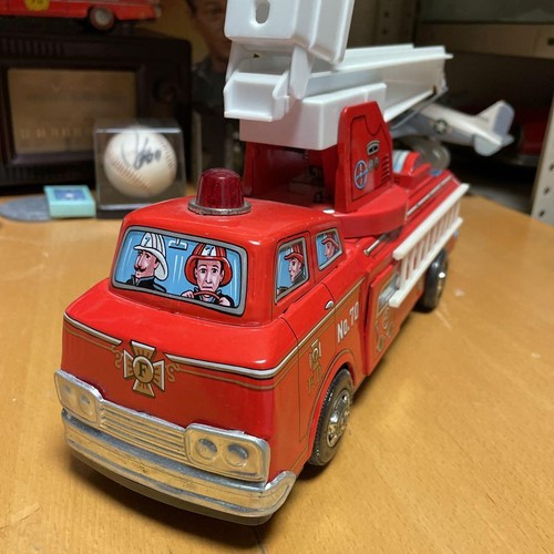 Tin Fire Engine | eBay