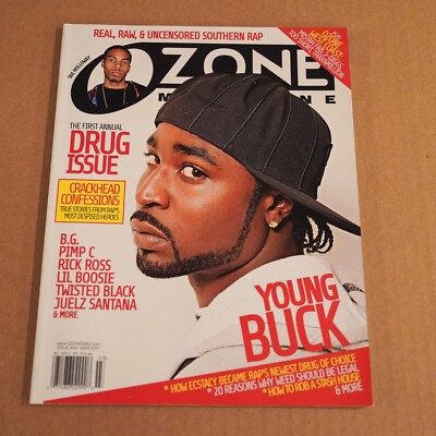 OZONE Magazine #54 Mar 2007 Young Buck Drug Issue Pimp C Hip Hop RARE ...