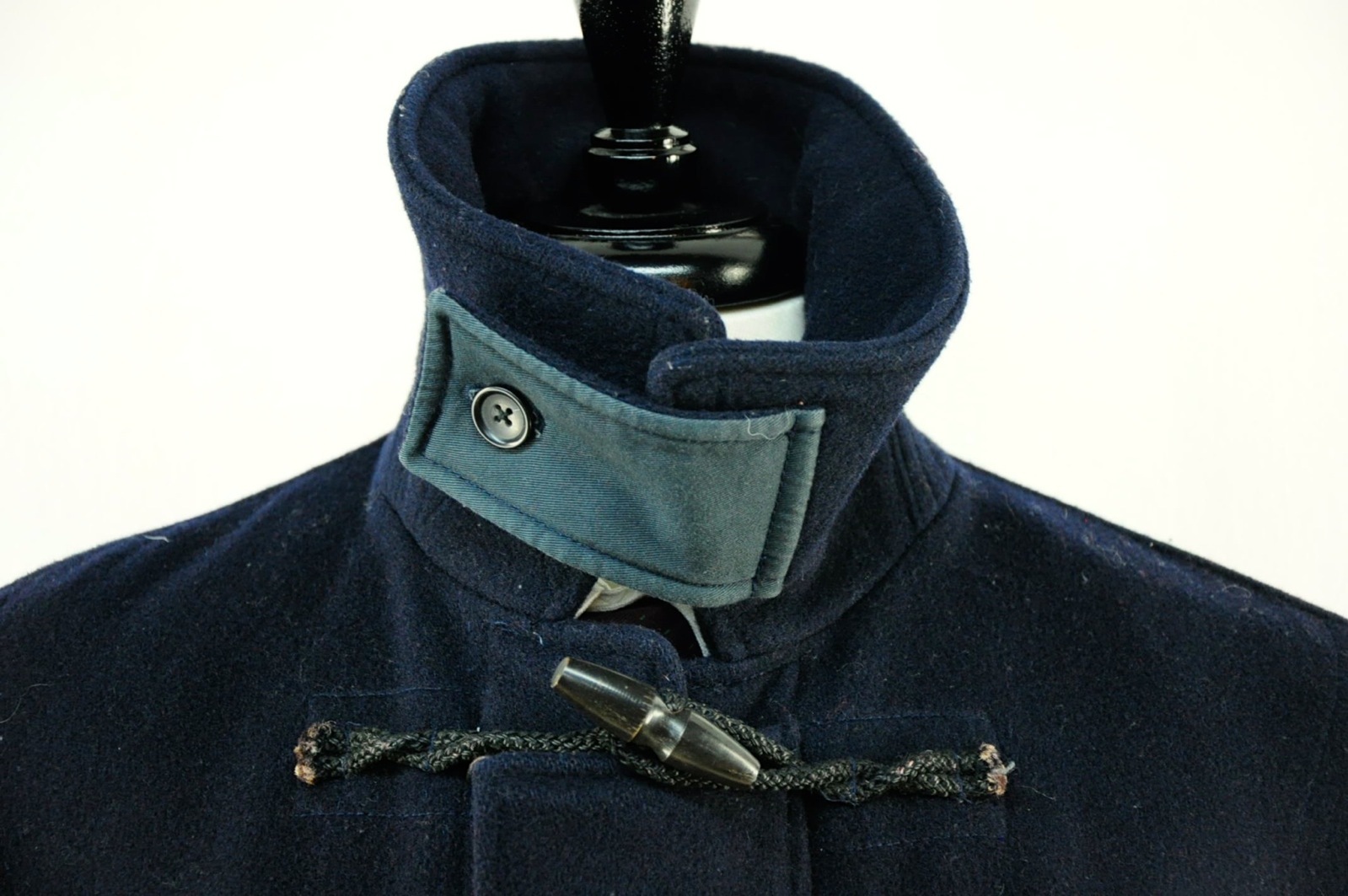 J. Crew Navy Blue Wool Horn Toggle Duffle Long Winter… - Gem