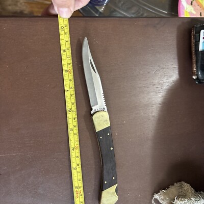 Vintage KA-BAR Folding Hunting Lockback Knife Made In USA | eBay