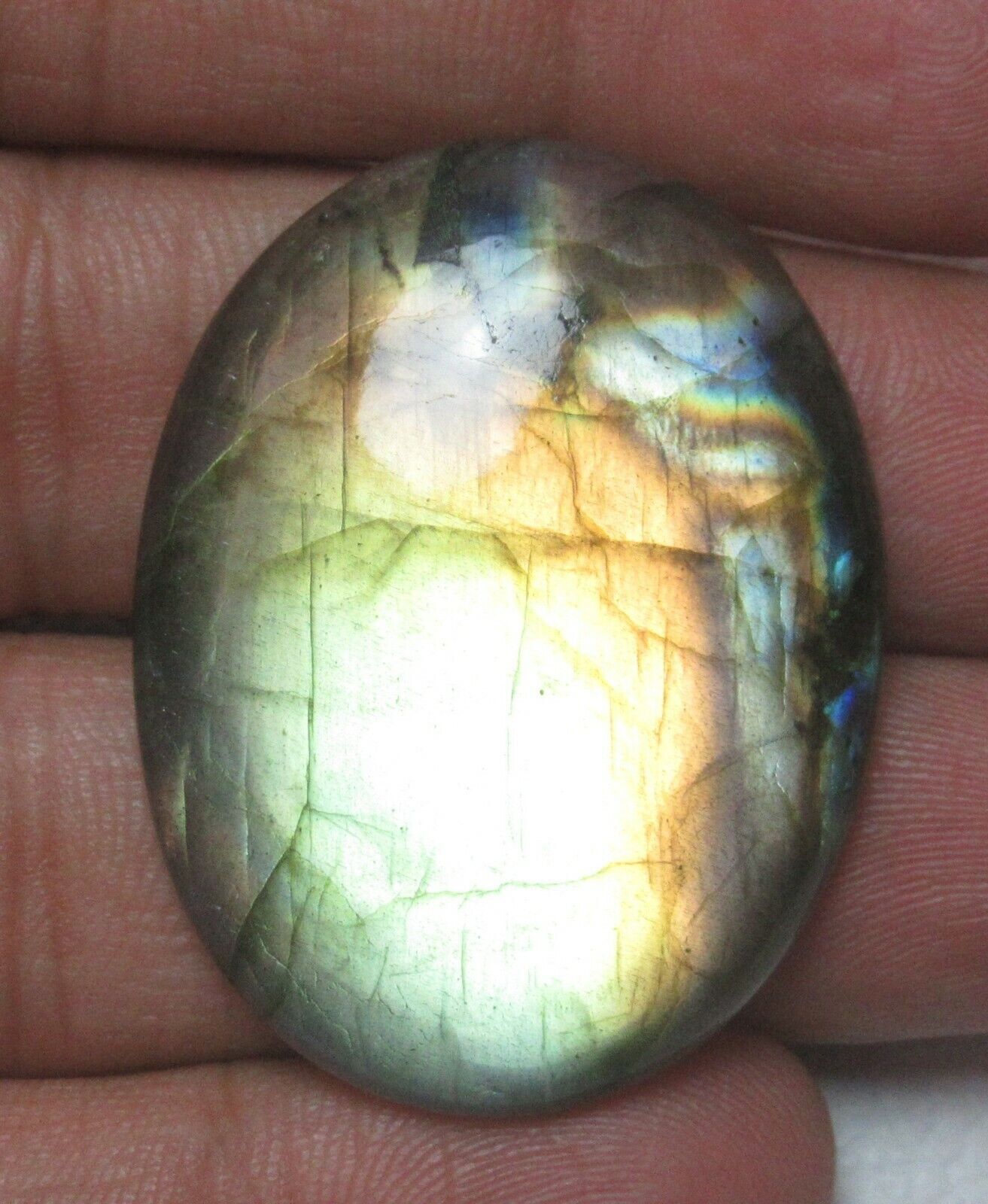 Natural Labradorite Oval Cabochon 6170 Cts Smooth Gemstone Cabochon H ...
