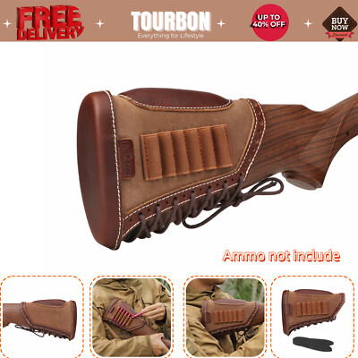 Tourbon Shooting Recoil Pad Rifle Cheek Rest Riser 410 Gun Ammo Hold ...