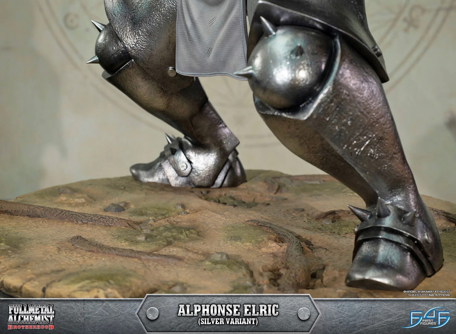 F4F Fullmetal Alchemist Alphonse Elric Silver Variant 21.5 Inch Statue ...