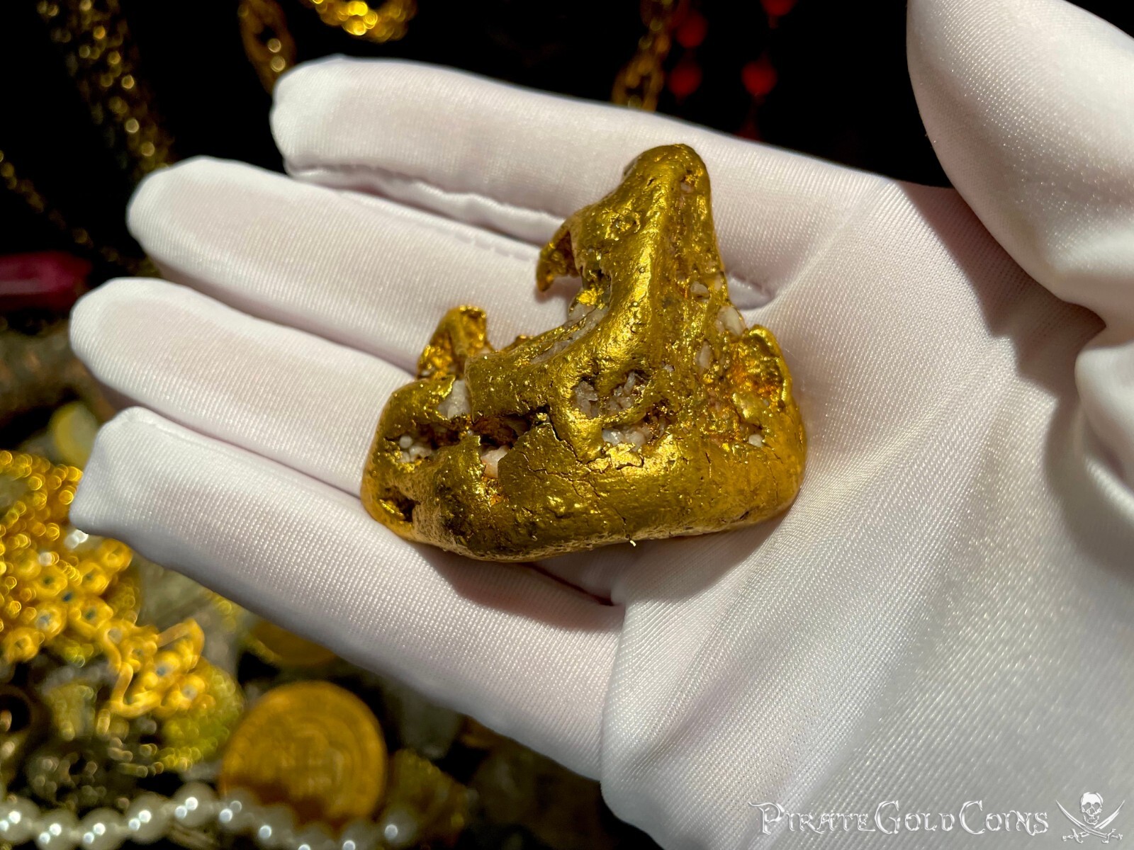 LARGE 4.6 OUNCE "BEAR CLAW" GOLD NUGGET ALASKA 143 GRAMS | eBay