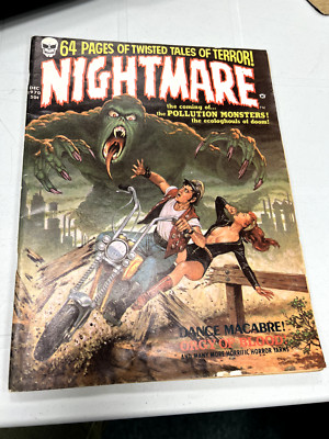 Nightmare Magazine #1 1970 | eBay