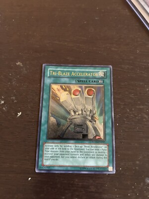 yugioh Tri-Blaze Accelerator FOTB-EN041 Ultimate Rare Unlimited Ed near ...