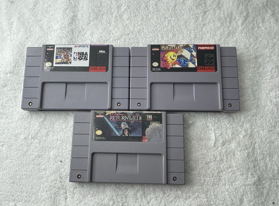 Super Nintendo Jr. Junior Mini Console SNS-101 Console Bundle Lot ...