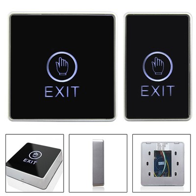 Enhance Security with Backlit Push Touch Exit Button for Access Control ...