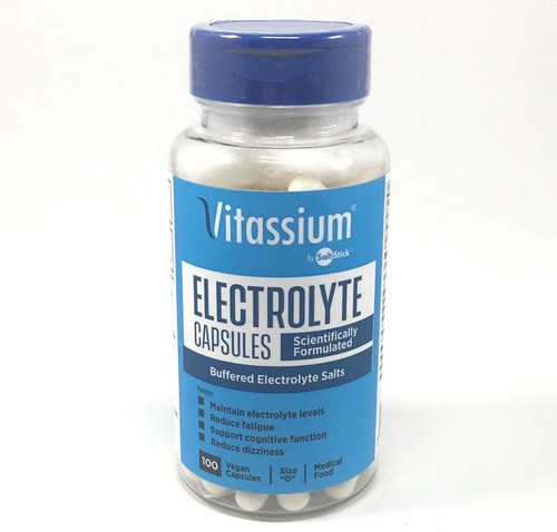 Vitassium by SaltStick - Electrolyte Capsules - 100 Vegan Capsules | eBay