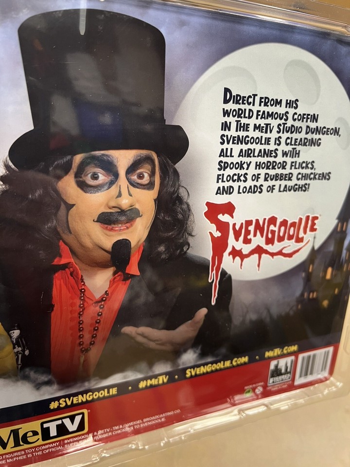 V Limited Sealed Svengoolie Studio Set with Coffin Action Figure New ...