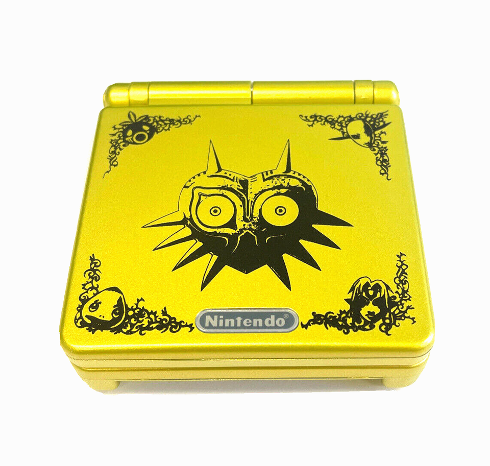 Zelda Gold GameBoy Advance SP GBA SP IPS V3 Screen Backlit Screen New ...