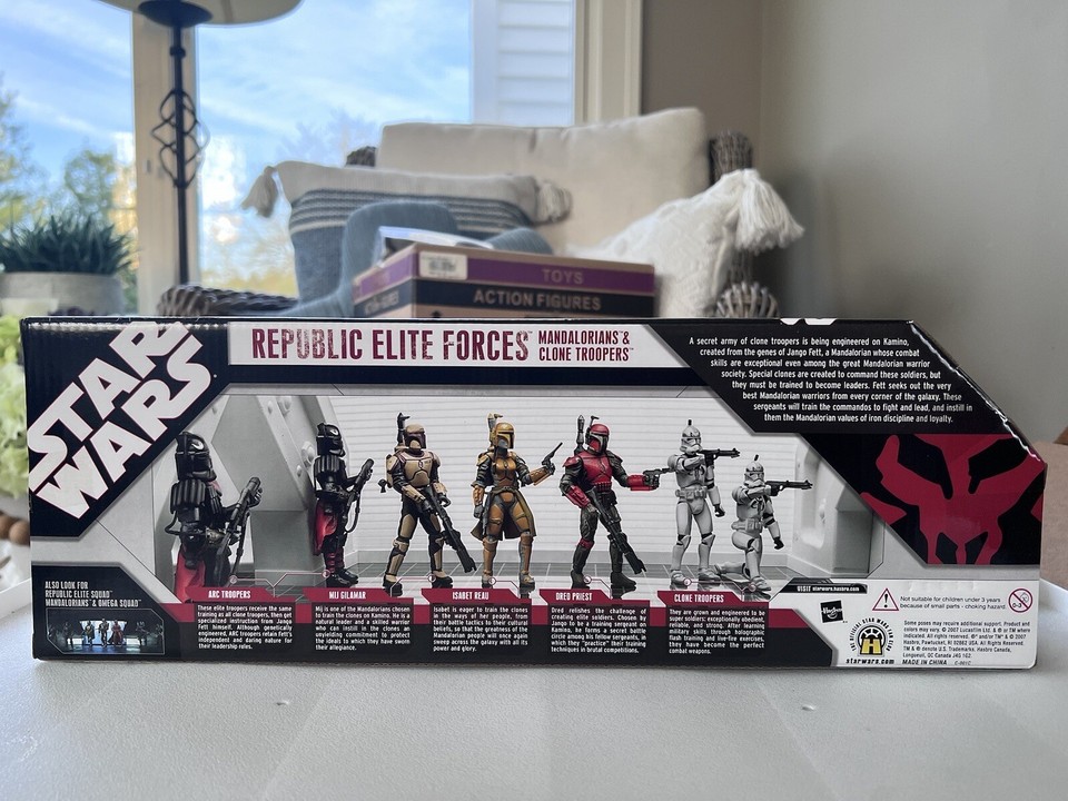 Star Wars Entertainment Earth Exclusive Republic Elite Forces Omega ...