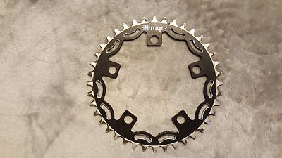 OLD SCHOOL BMX ORIGINAL SNAP 40 TOOTH GEAR BLACK CHAINRING SPROCKET | eBay