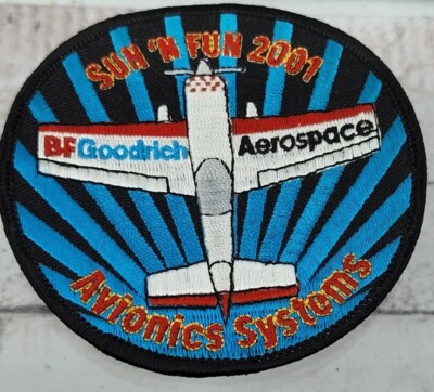 Sun n Fun 2001 Avionics Systems BF Goodrich Aerospace Patch | eBay