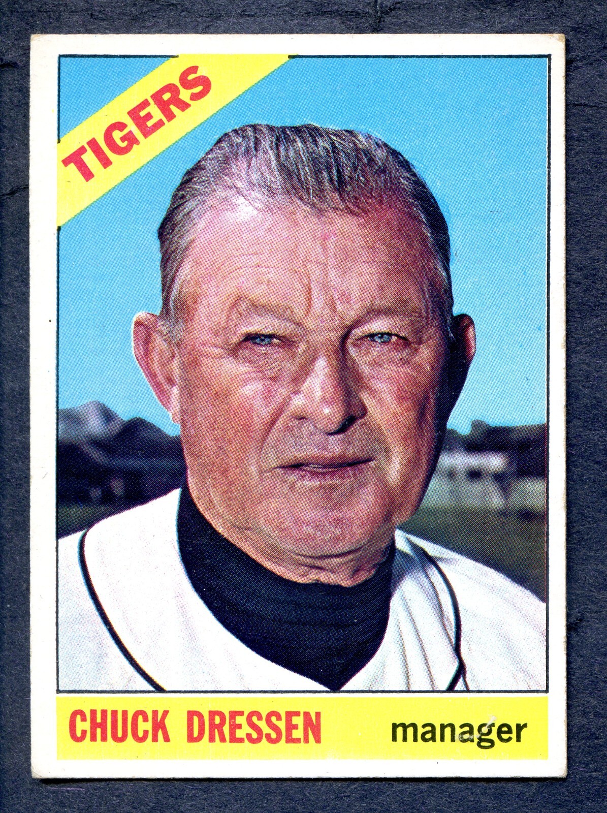 1966 Topps #187 Chuck Dressen - Detroit Tigers Ex+ | eBay