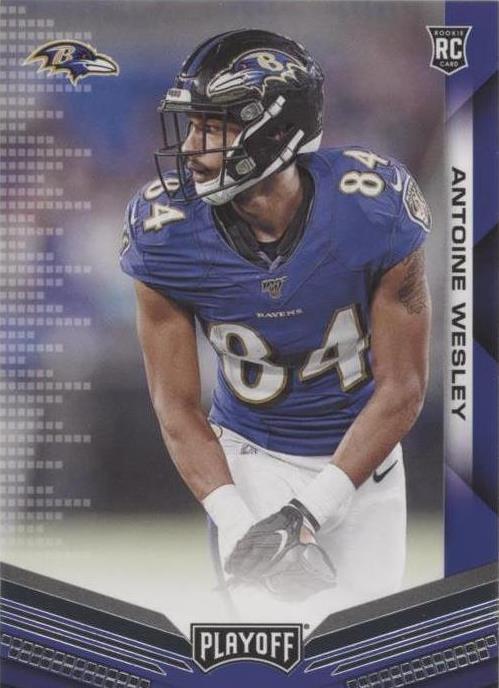 2019 Panini Playoff - Rookies Antoine Wesley #300 (RC) for sale online ...