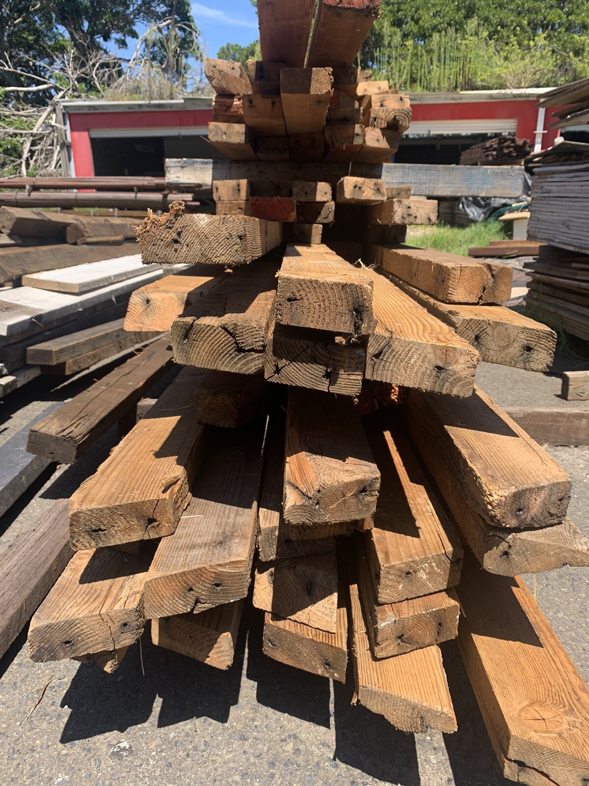 Recycled Oregon Douglas Fir Timber 100x50mm, 90x45mm, 4x2 - $5.50 Per ...