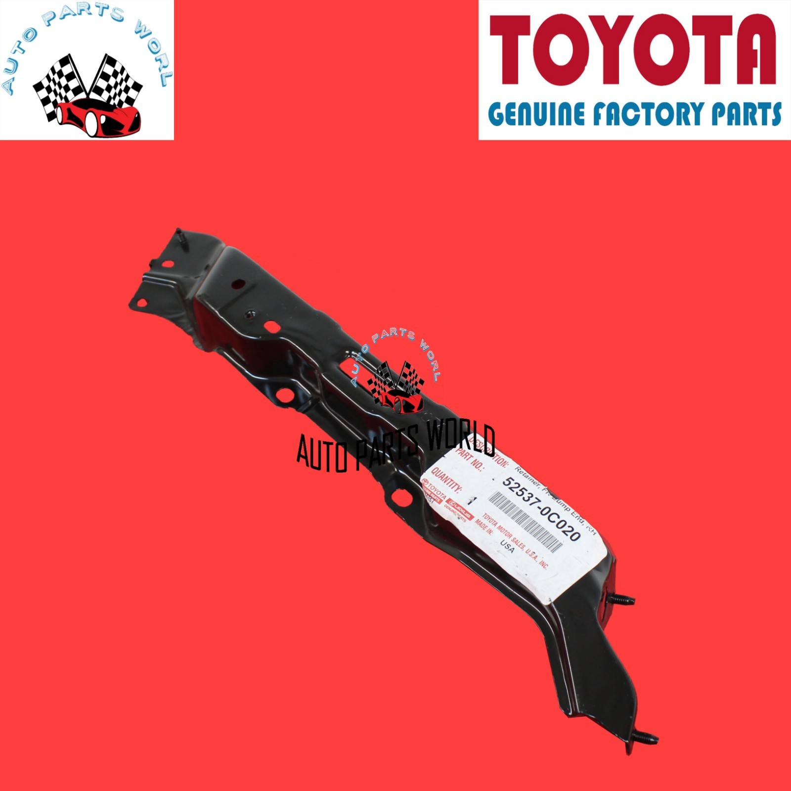 OEM Toyota 525370C020 Retainer Front Bumper End RH 52537-0c020 for sale ...