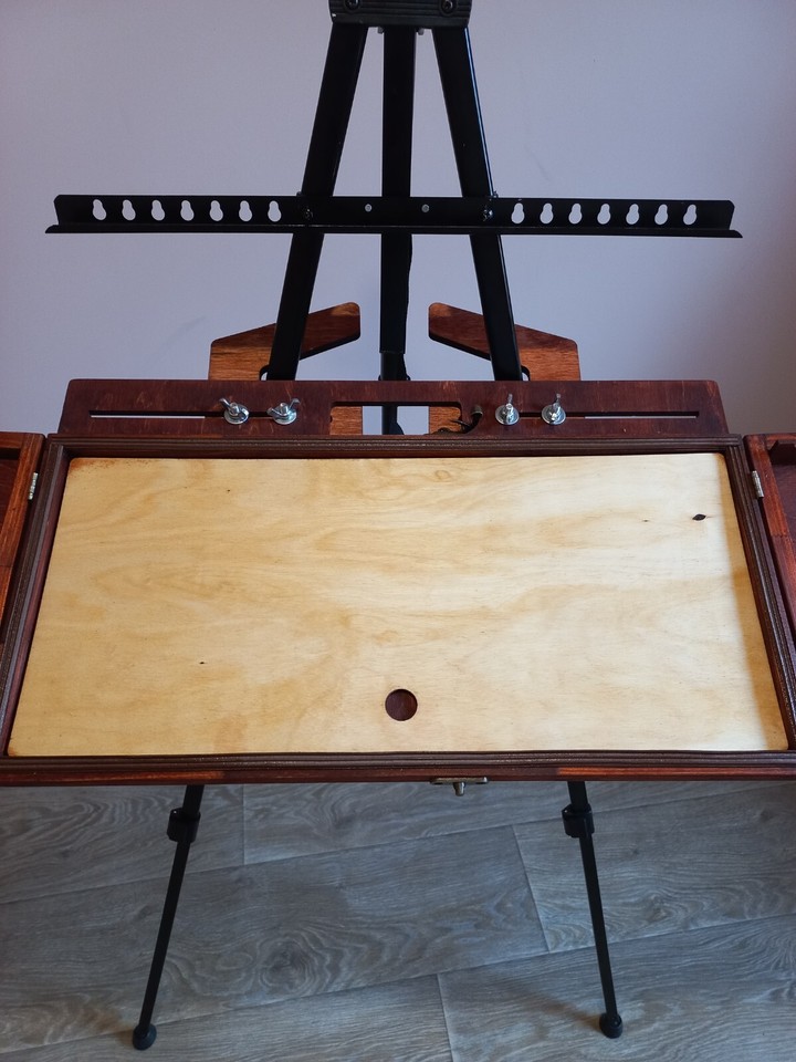 Pochade box for plain air painting, outdoor & portable artist easel ...