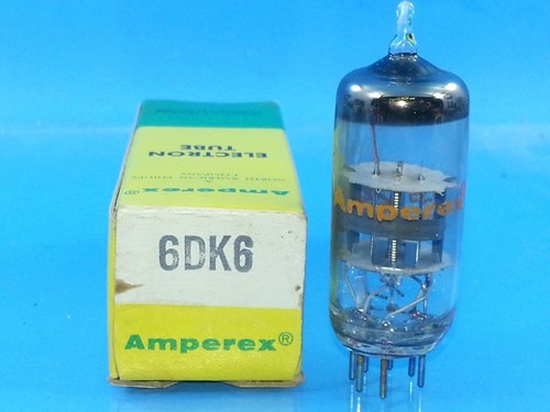 AMPEREX 6DK6 6CB6 TUBE NOS NIB ABSOLUTE NEW MINT SINGLE TRANSOCEANIC | eBay