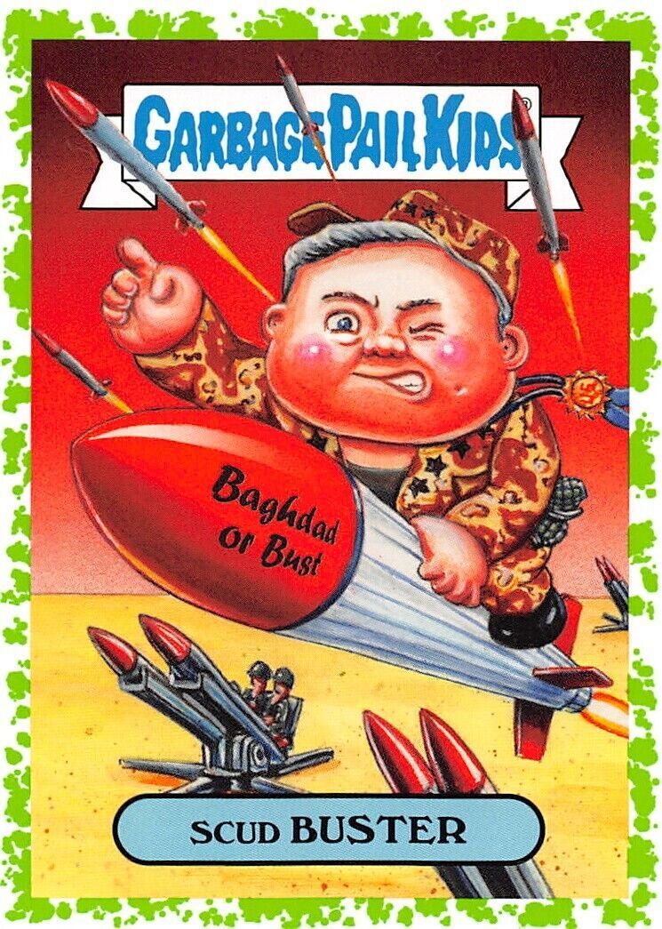 2019 GPK We Hate the 90's GREEN 3b Scud BUSTER 90s POLITICS & NEWS | eBay