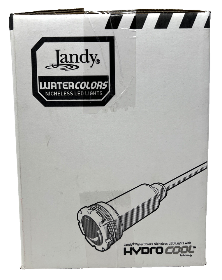 Jandy HydroCool White 24W 100 Ft LED JLUW24W100 Pool Light, New In ...