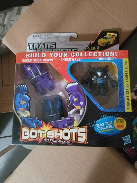 Hasbro Transformers Bot Shots Battle Game Series 1 3-pack (decepticon ...