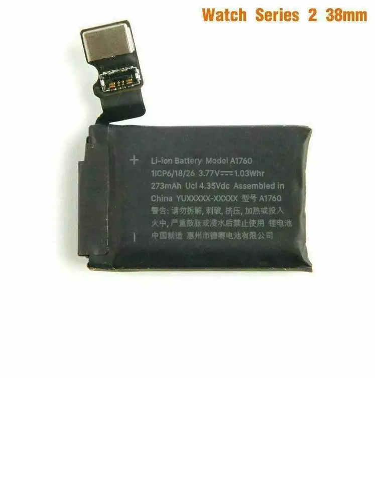 Battery for Apple Watch iwatch series 1 38mm 42mm / series 2 42mm 38mm ...