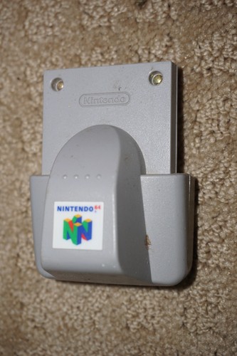 Rumble Pak (Nintendo 64 n64) Official Pack Tremor w/ Cover NUS-013 | eBay