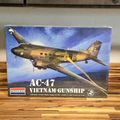 AC-47 Vietnam Gunship by Monogram | No. 5615 | 1:48 Plastic Model kit ...