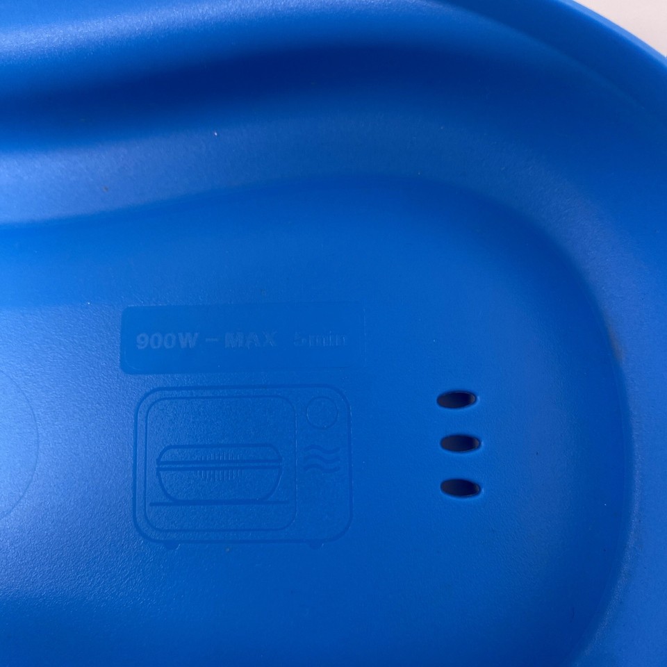 Tupperware Breakfast Maker Microwave Eggs Cooker Omelets Frittata Blue ...