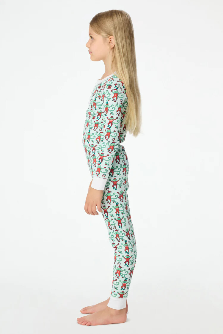 Roller Rabbit Christmas Monkey Pajamas on Sale | emergencydentistry.com