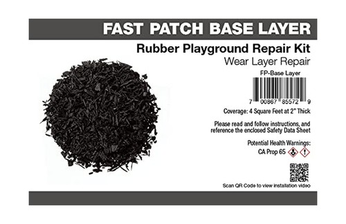 Fast Patch Poured-in-Place Surfacing Base Layer Repair Kit Fix Rubber ...
