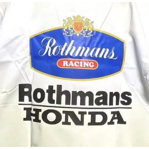 Rothmans x honda HRC MotoGP T-shirt NSR Size L White [Unused] From ...
