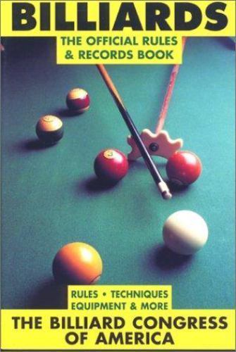 Billiards: The Official Rules and Records Book 9781558211896| eBay