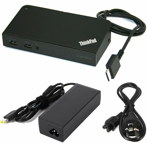 Lenovo DU9047S1 Thinkpad OneLink+Pro Dock USB 4K Dual Docking Station ...
