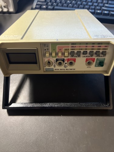 FLUKE 8010A DIGITAL MULTIMETER TESTER - POWER TESTED ONLY | eBay